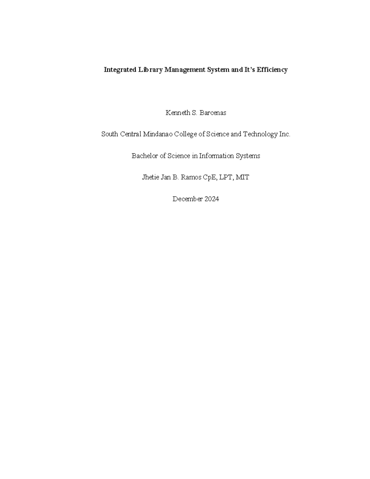Integrated Library System - Integrated Library Management System and It ...