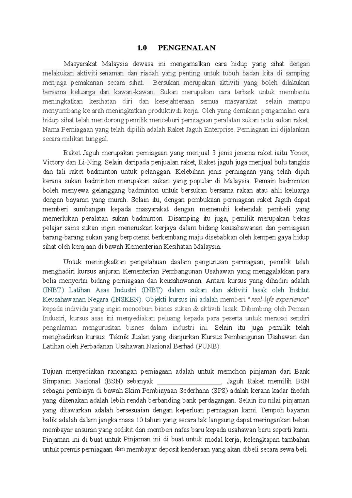 1.0 Pengenalan contoh - ddfewfewerwgeghrherh - 1 PENGENALAN Masyarakat ...