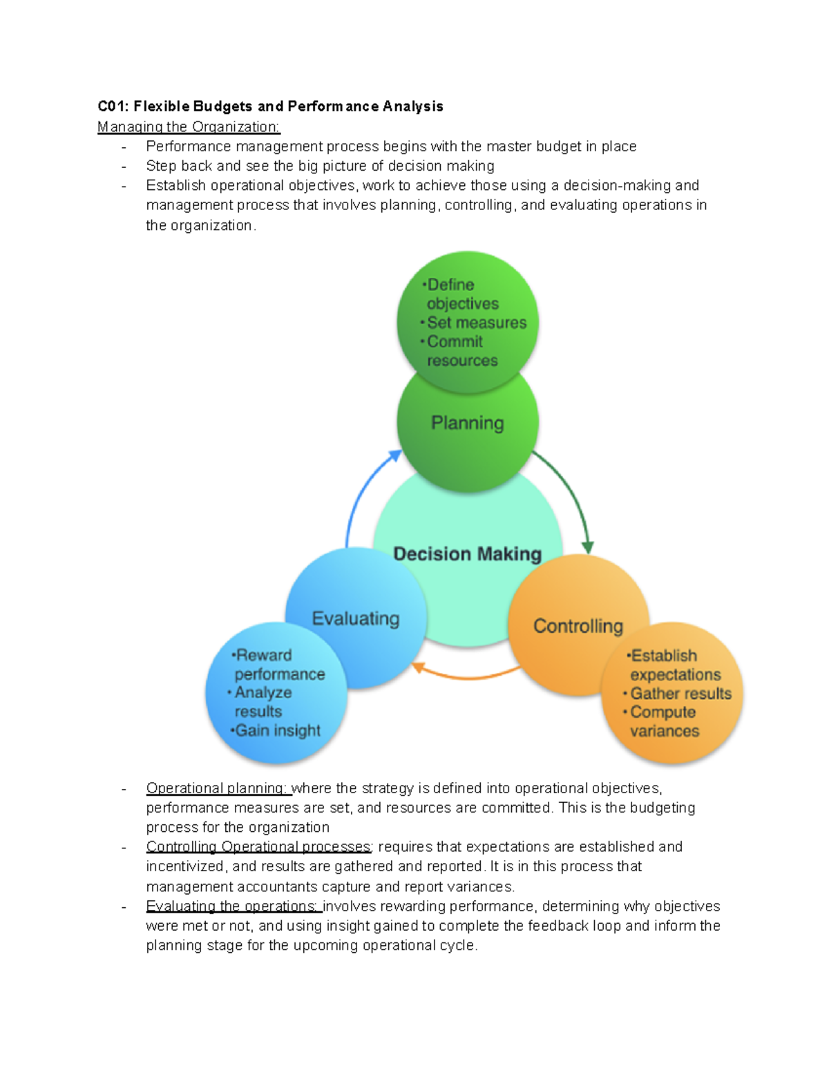 Strategic Cost Analysis Lecture Notes Wiley Section C - C01: Flexible ...