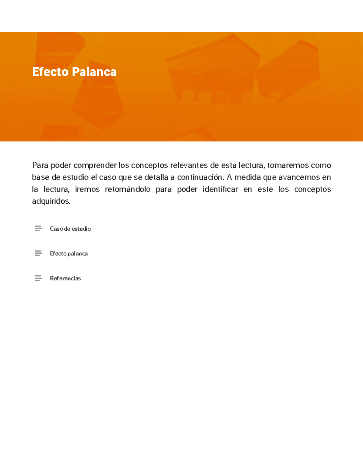 Efecto Palanca - apunte resaltado - Para poder comprender los conceptos ...