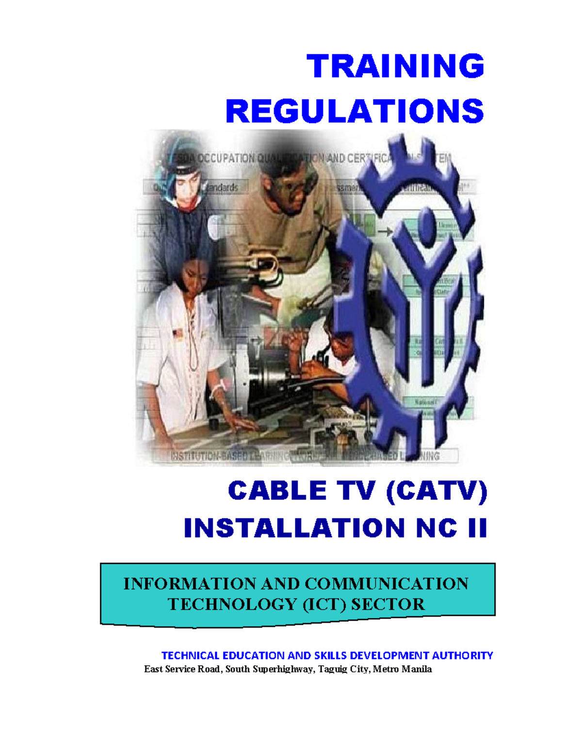 TR - Cable TV Installation NC II - TRAINING REGULATIONS CABLE TV (CATV ...