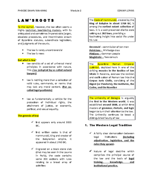 Legal Ethics Case Digest - Module 1: Introductory Concepts Legal Ethics ...