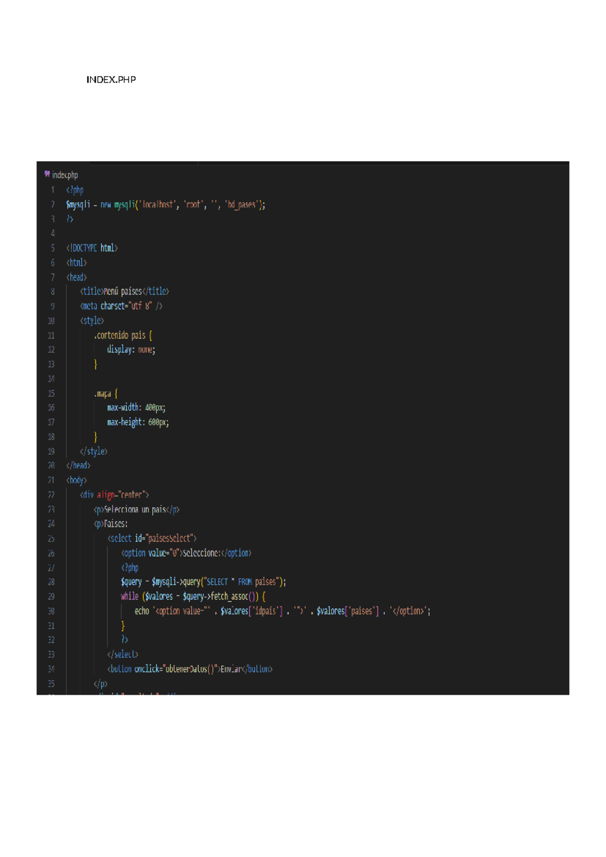 TDPW T14 - ;) :v - Taller de Programacion Web - INDEX - Studocu