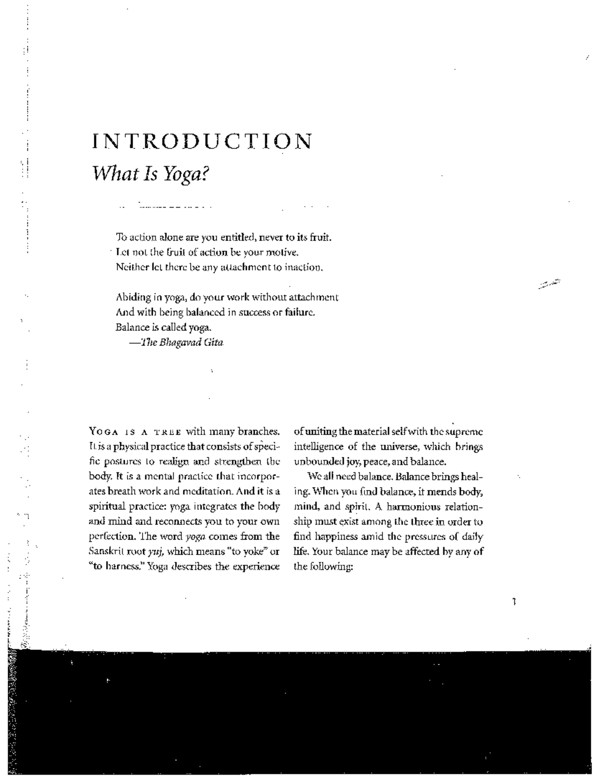 Introduction - WHAT IS YOGA - THEA 4201 - Studocu