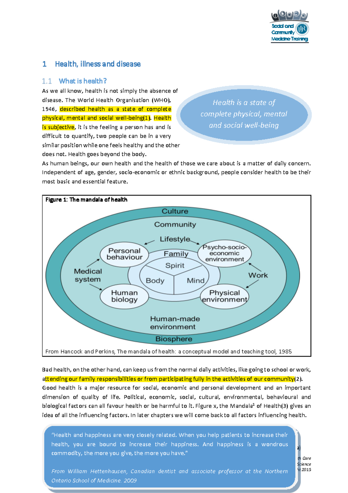 Before Class - Health illness and disease - Warning: TT: undefined ...