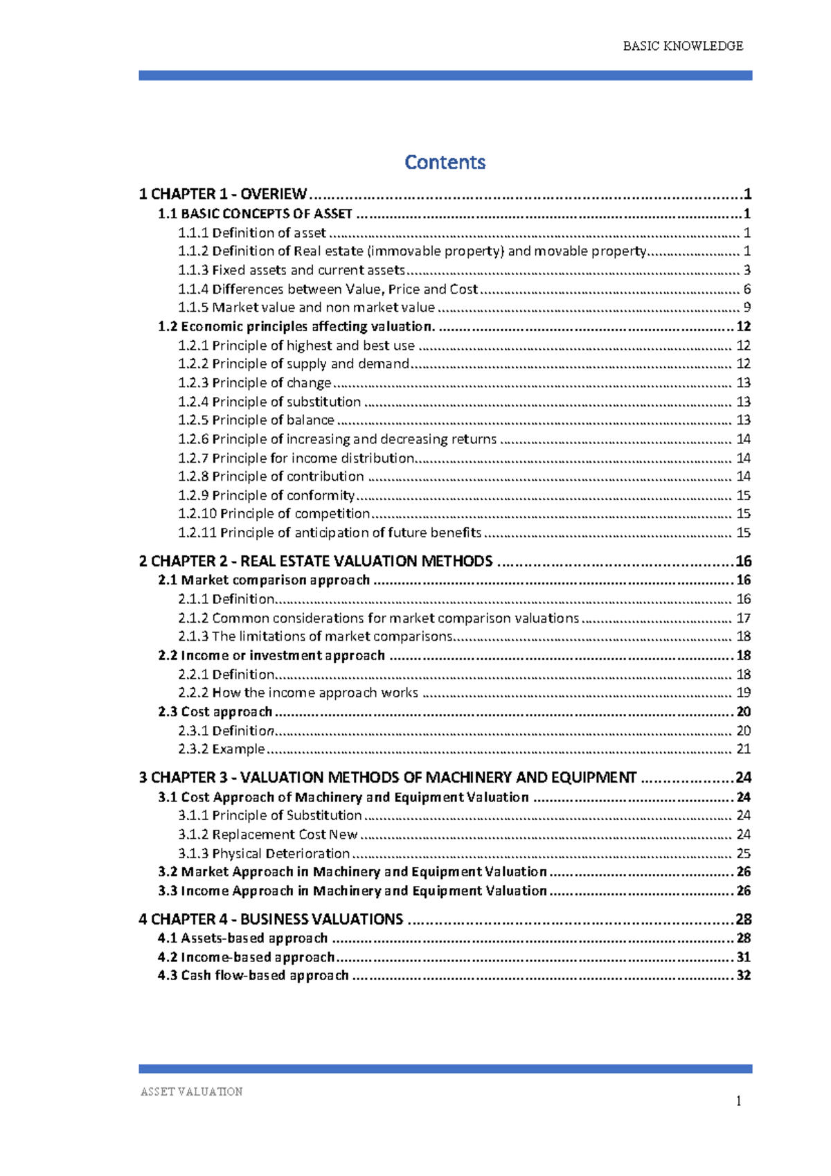 ĐGTS.BG.FULL.TA.TV.CHOT - ASSET VALUATION 1 CHAPTER 1 - OVERIEW ...