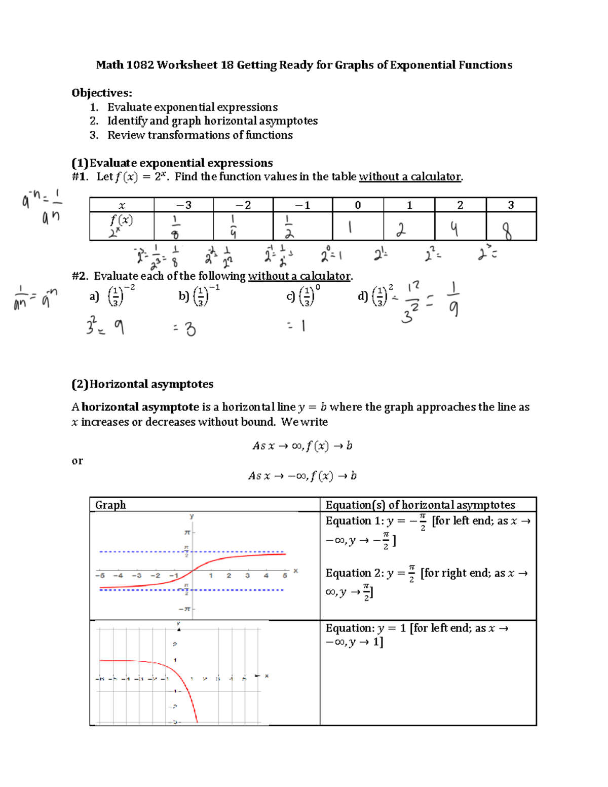 Math+1082+WS+18+Getting+Ready+for+Graphs+of+Exponential+Functions ...