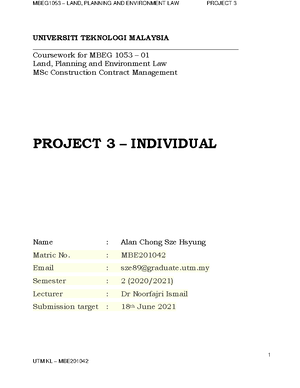 CEM583 Group Project Presentation Rubric 03112016 - CO3: Adapt the case study/problems and - Studocu