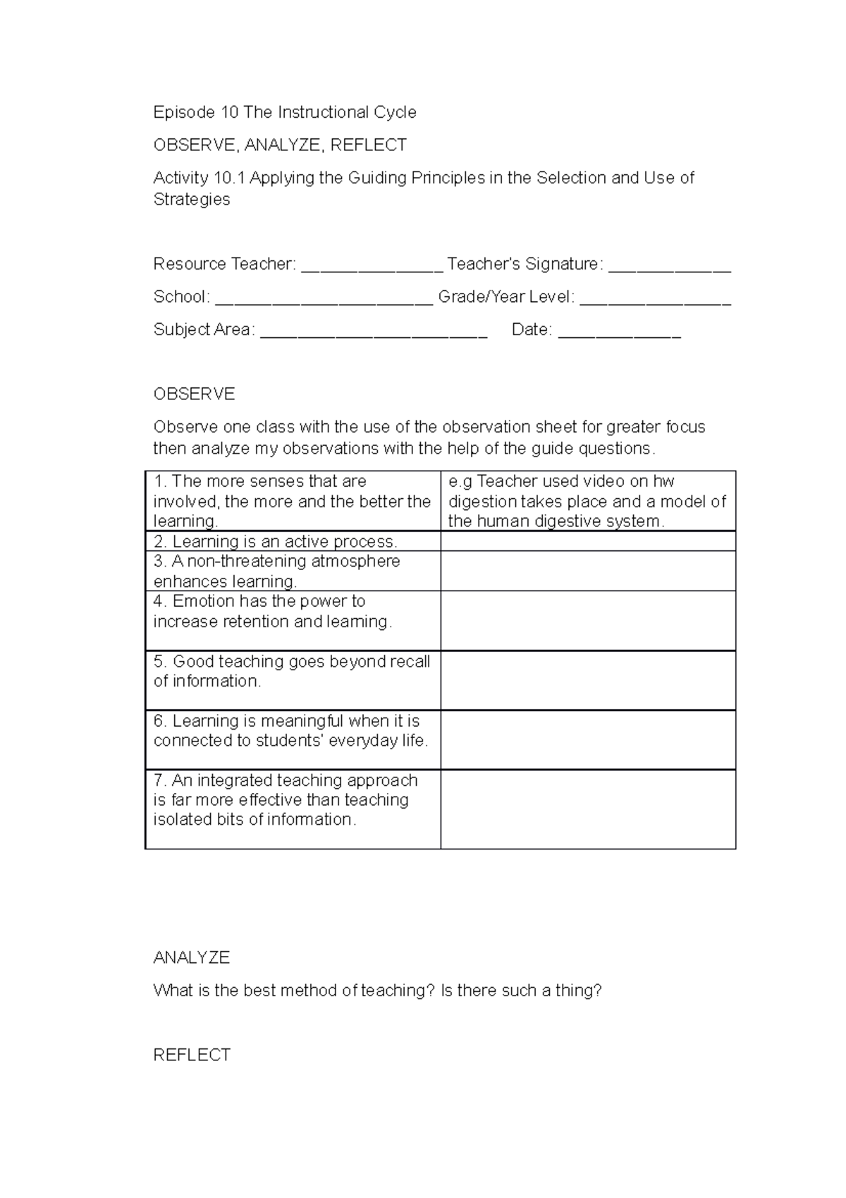 Local media 3389923993610482040 - Episode 10 The Instructional Cycle ...