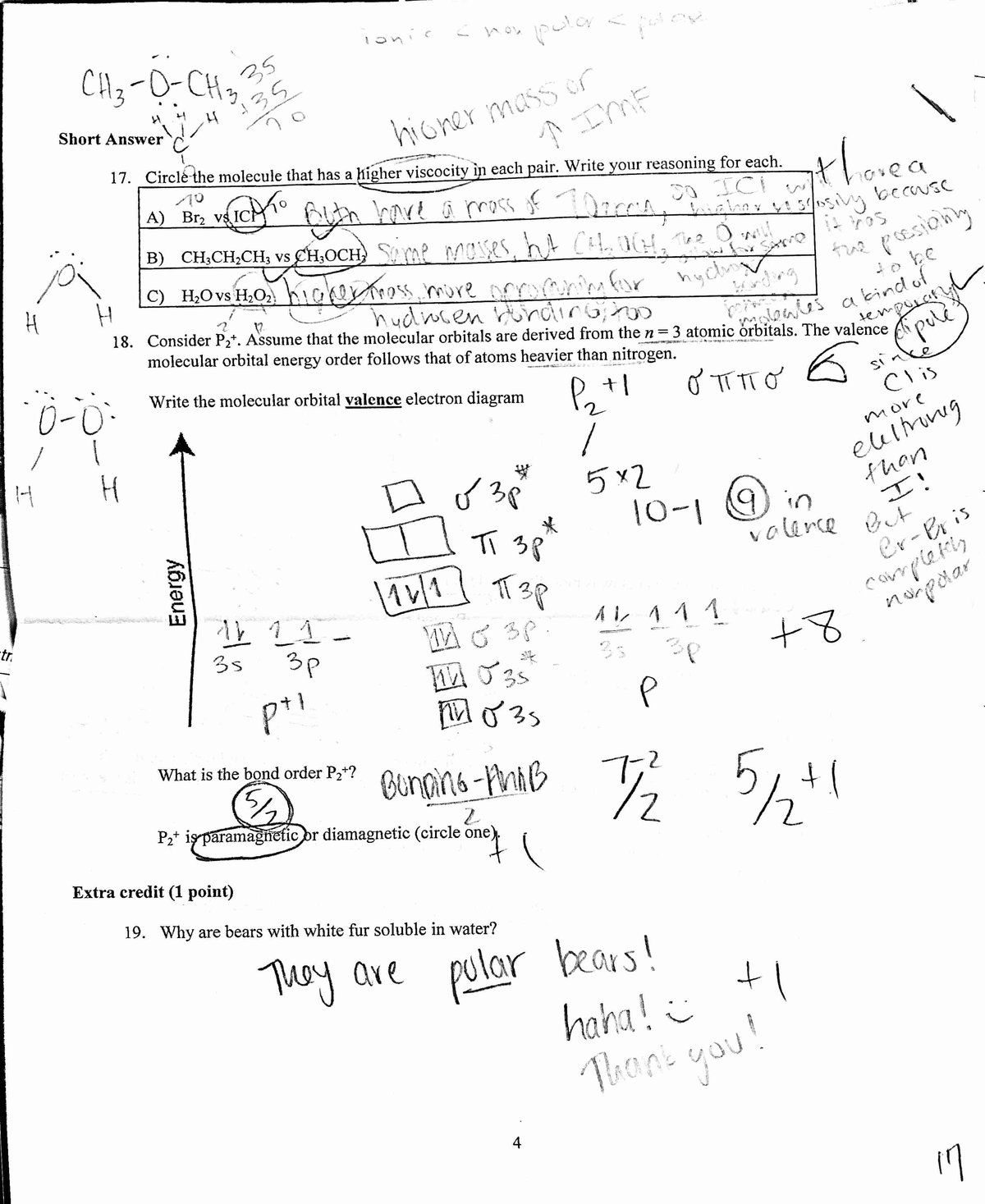 Page 4 Chem 1030 Test #2 Dr. Cris - CHEM 1030 - Studocu