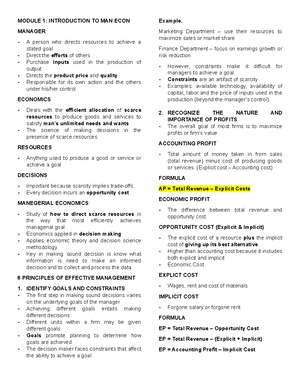 Module 4 - Financial Forecasting - MODULE 4: FINANCIAL FORECASTING ...