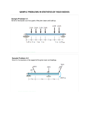Centroids - Sample Assesments - Statics of Rigid Body - CENTROIDS ...
