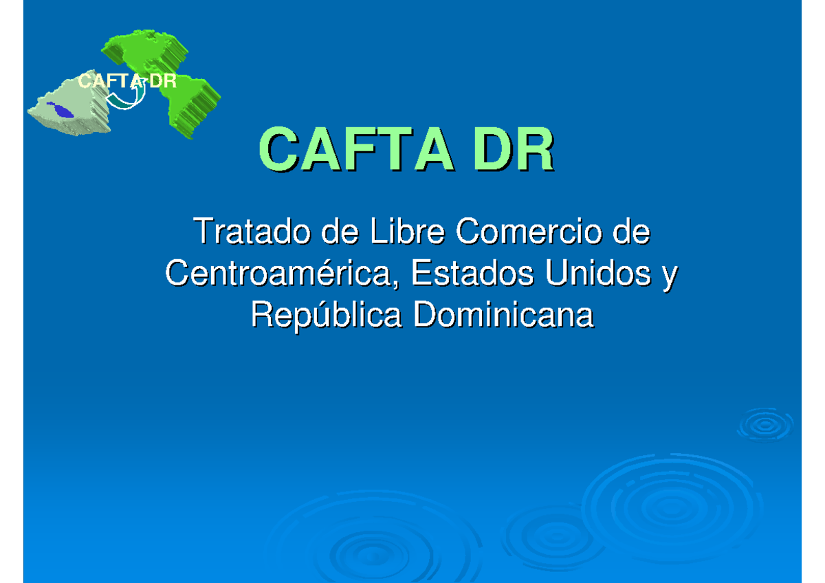 Desgravacion tlc - DESGRAVACIÓN - CAFTA DRCAFTA DR Tratado de Libre Comercio de Tratado de Libre ...