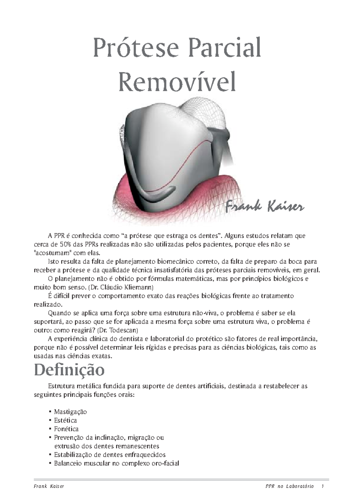 Ppr br - resumo de ppr simples e objetivo, desde a grampos, classes,barras, conectores - Frank ...