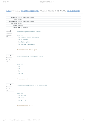 Programming 512 - Study Guide 2023 - Programming 512 2 nd Semester Year ...