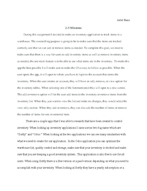 Module 5 assignment - MODULE FIVE PROBLEM SET This document is proprietary to Southern New ...