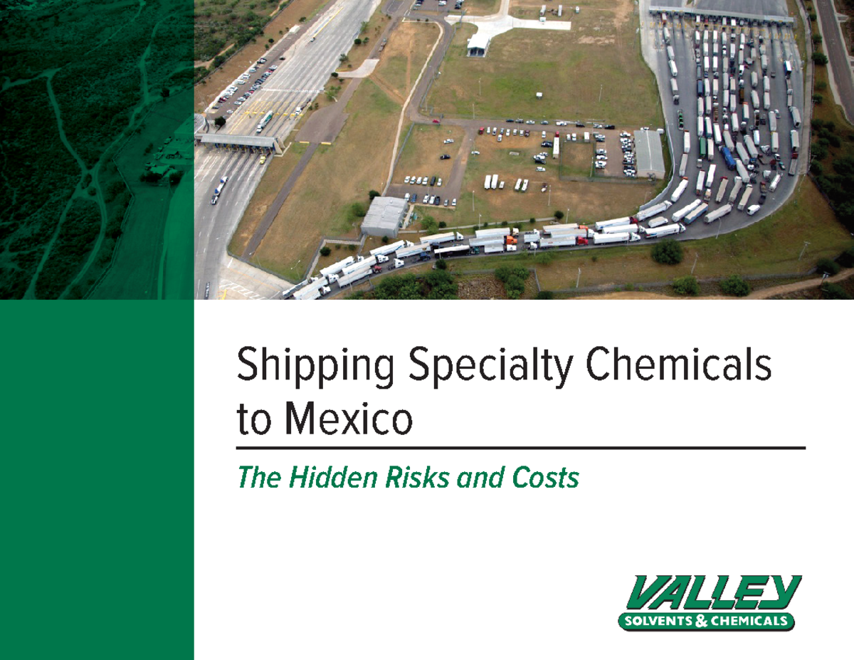 Shipping Chemicals to Mexico - Shipping Specialty Chemicals to Mexico ...