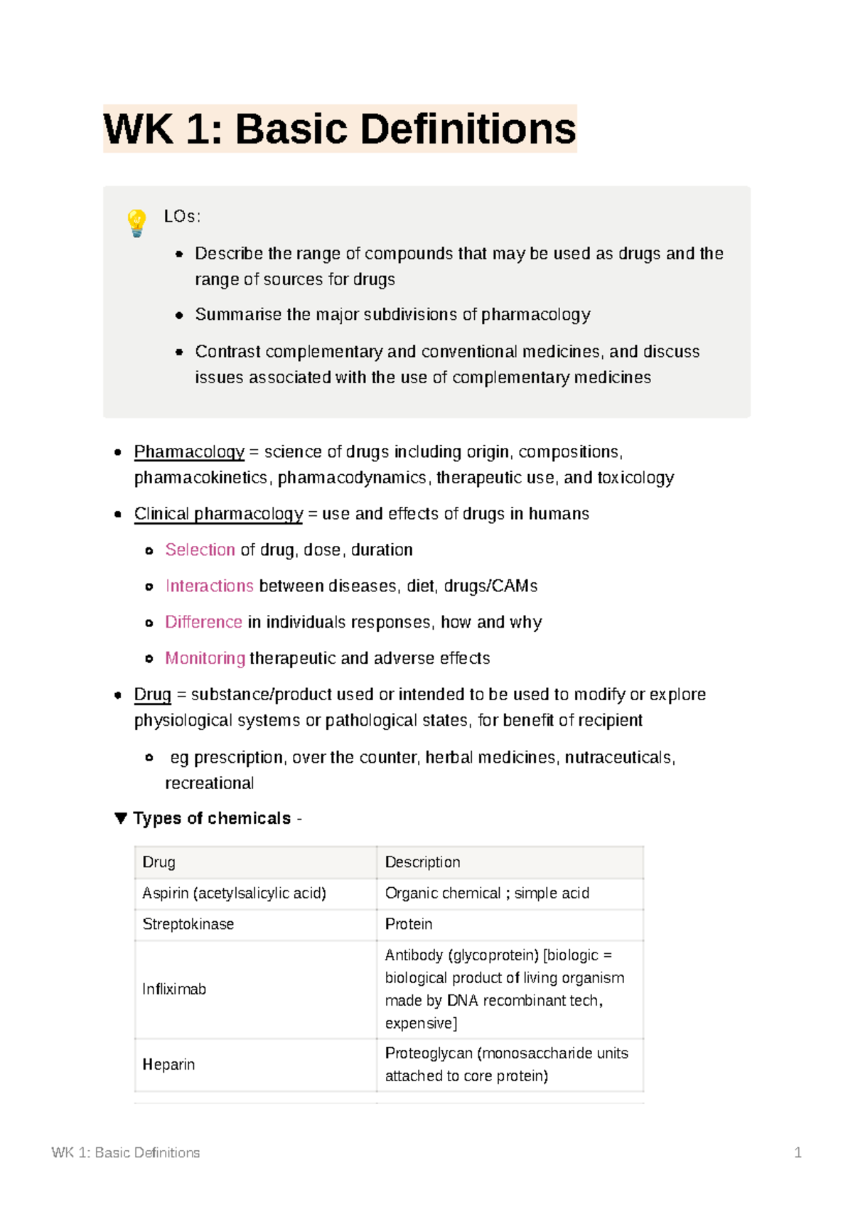 MMED3934 Basic Definitions - WK 1: Basic Definitions LOs: Describe the ...