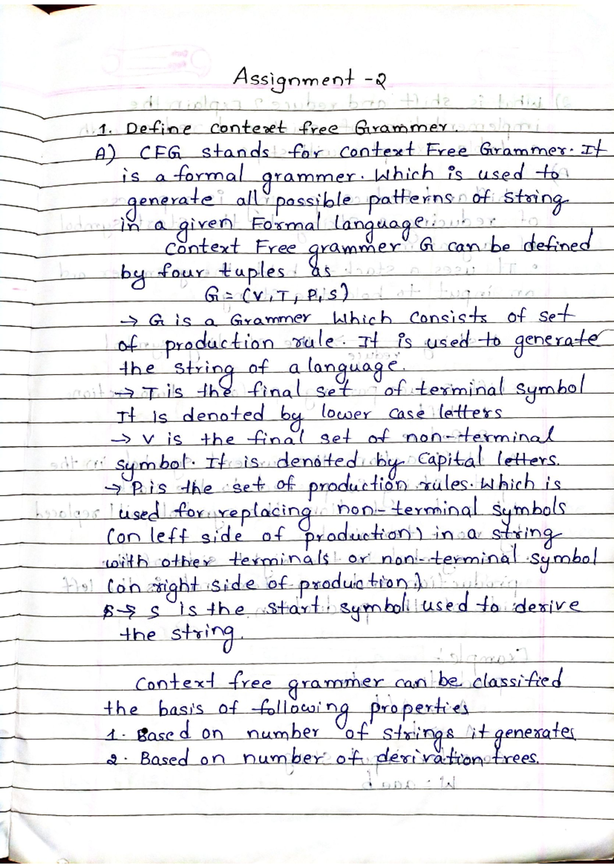 Compiler design - Summary masters of computer application - Studocu