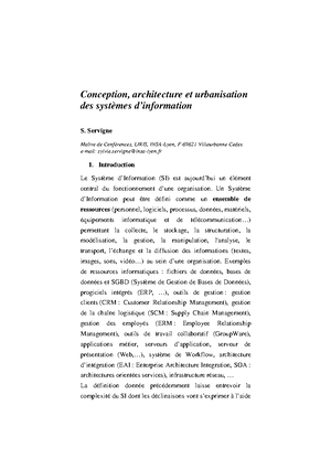 exercice en automatisme - Page 1 Travaux Dirigés 3 : GEMMA Exercice 1 ...