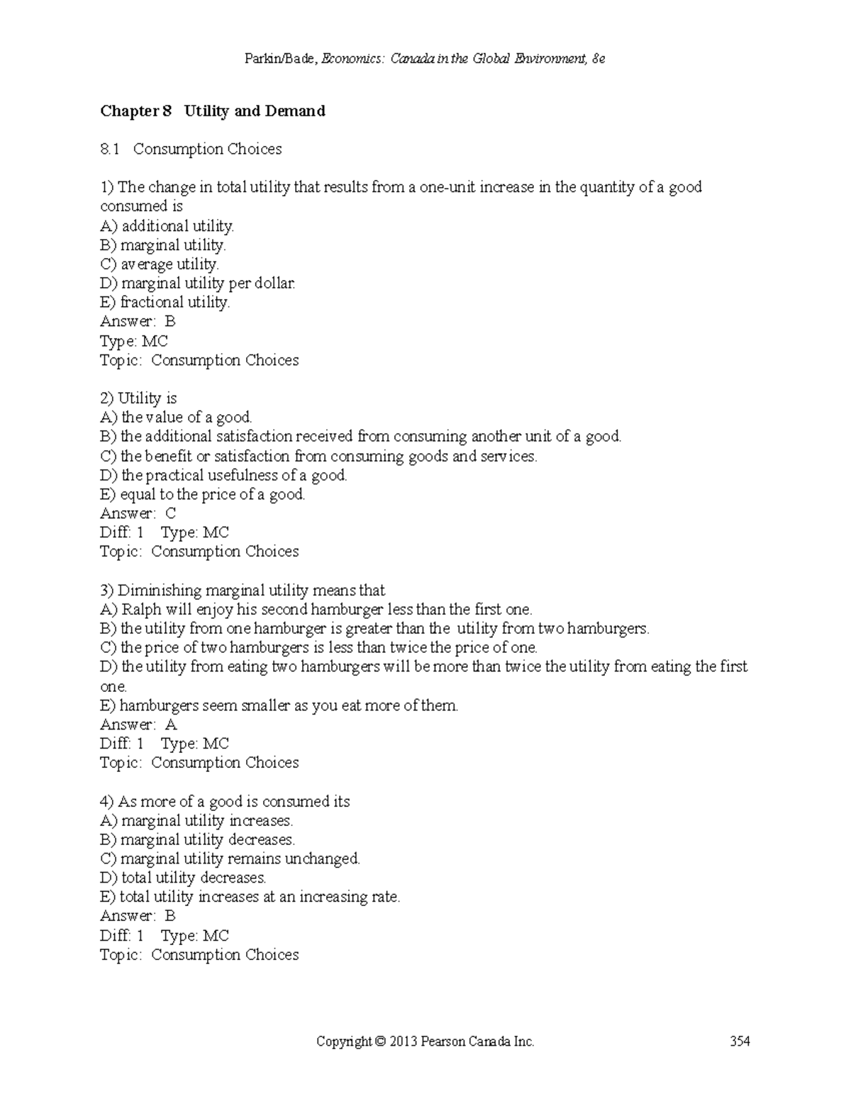Parkin 8e TIF ch08 - Chapter 8 econ textbook practice - Chapter 8 ...