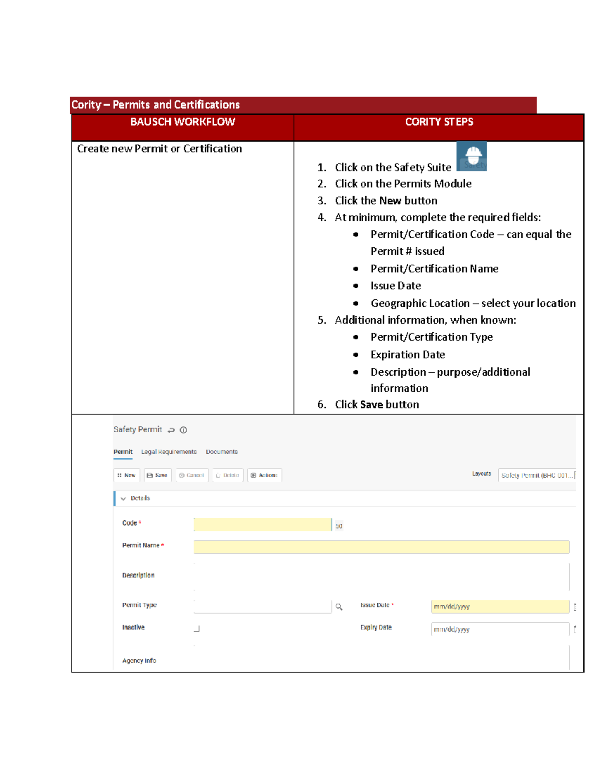 Cority - Permits and Certifications - Cority – Permits and ...