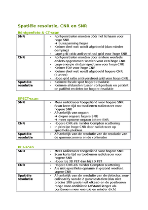 Stralingshygiene samenvatting van KT2301 - medische beeldvorming bij grote ziektebeelden ...