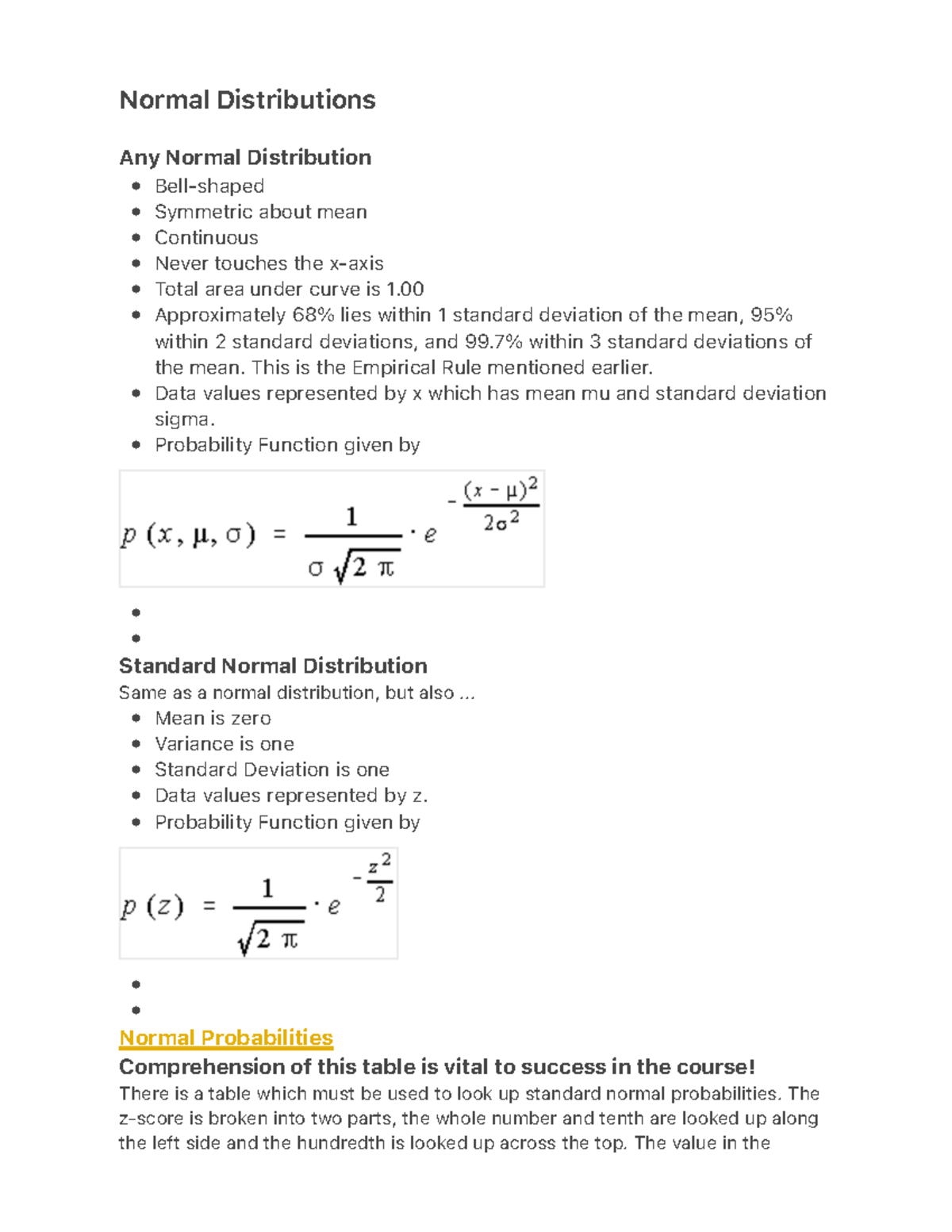 Normal Distributions - ï ï ï ï ï ï ï ï ï ï ï ï ï ï ï ï ï Normal ...