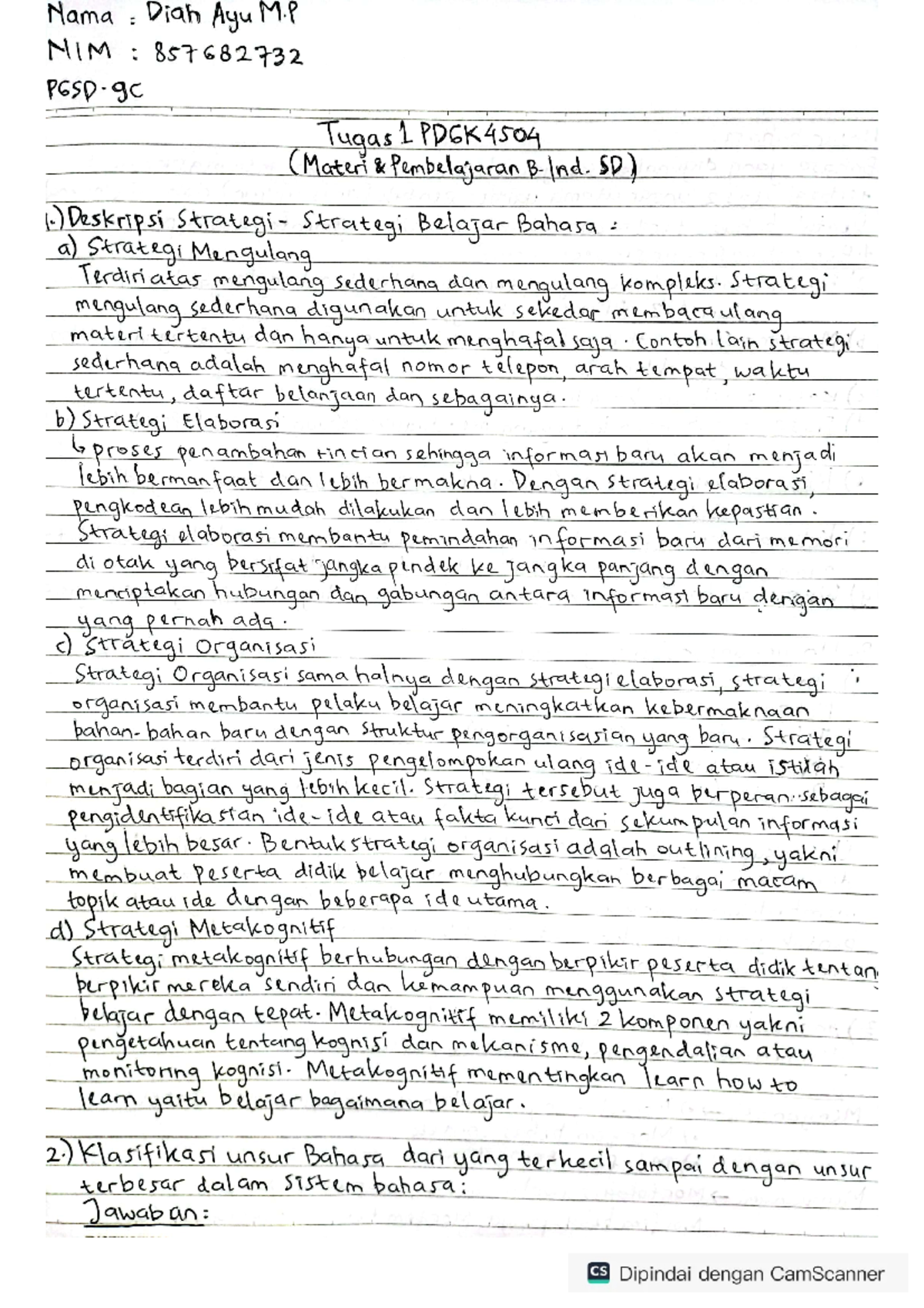 TT1 B INDO- DIAH AYU - Bahasa Indonesia semester 9 - universitas ...