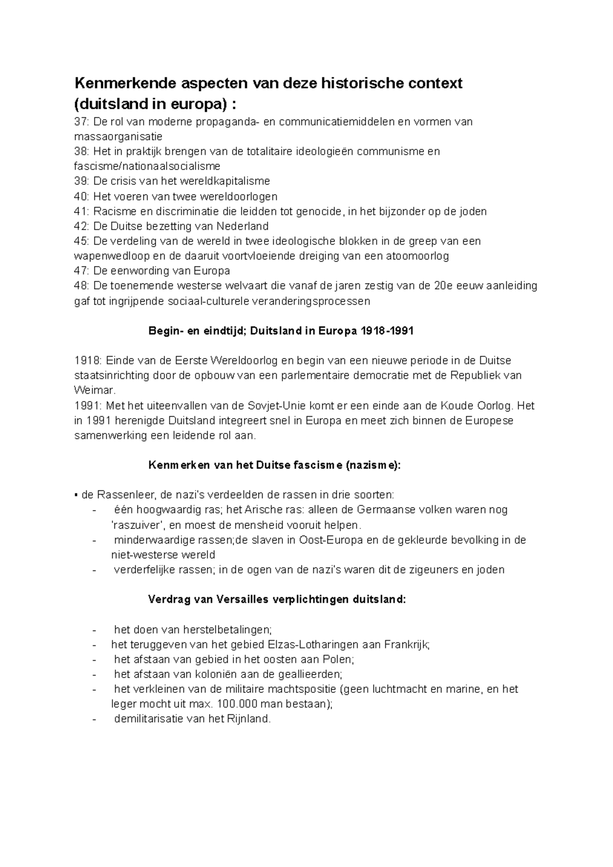 rijtjes wereldoorlog - Kenmerkende aspecten van deze historische ...