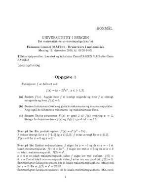 Eksamen vår 2021 matte - Oppgave 9. a) Lager et linjediagram i excel ...