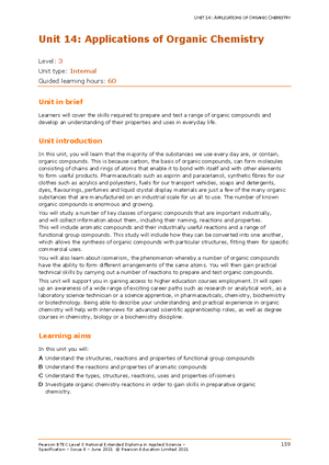 Unit 6 assignment 3 distinction - in Applied Science ####### Learner Name Unit number and title ...