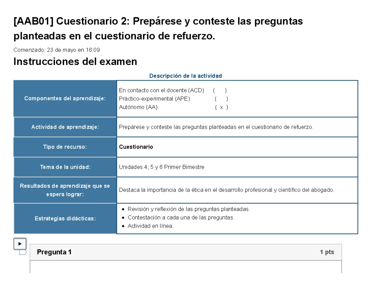 Examen [APEB 2-30%] Caso de estudio Analice, desarrolle y resuelva preguntas planteadas en el ...