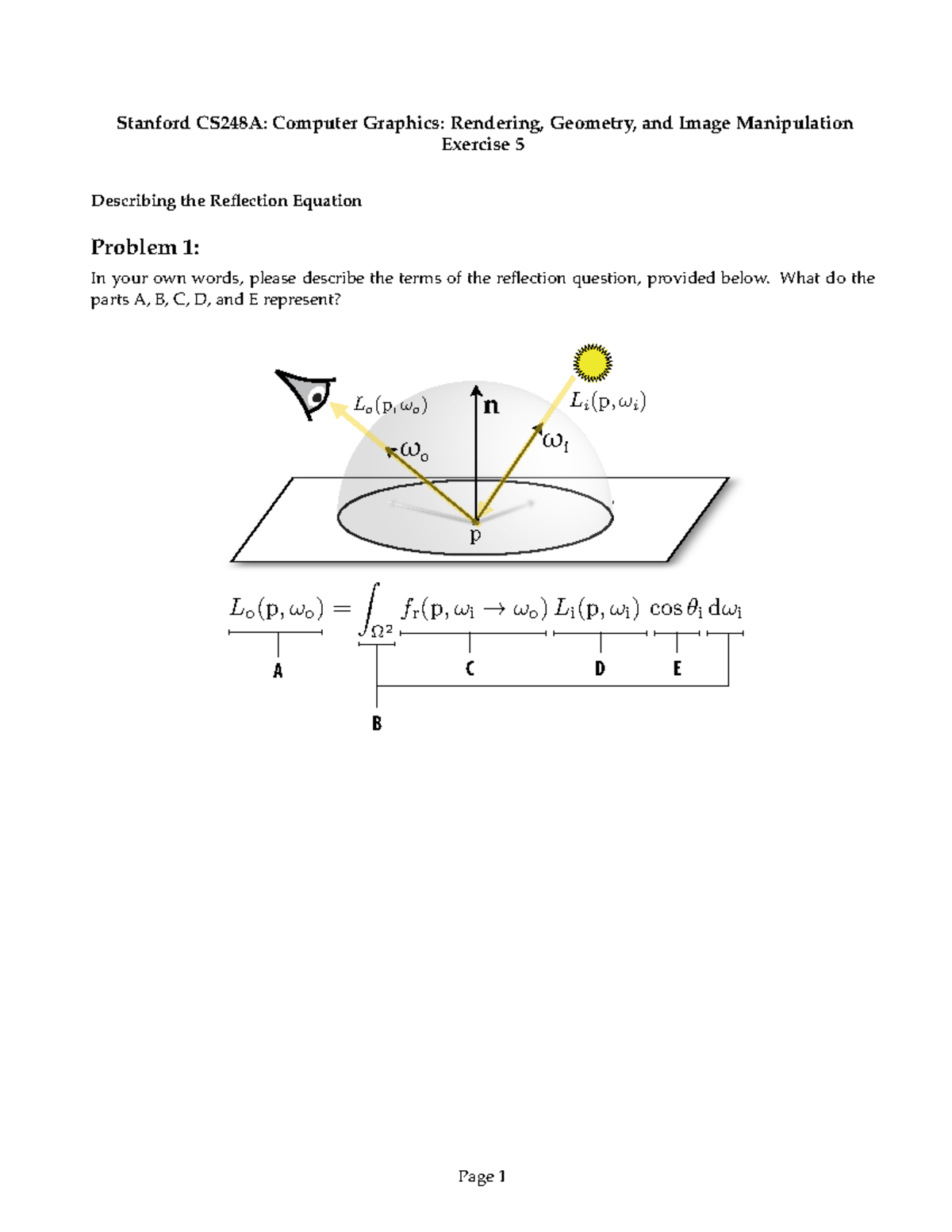 Exercise 5 - Stanford CS248A: Computer Graphics: Rendering, Geometry ...