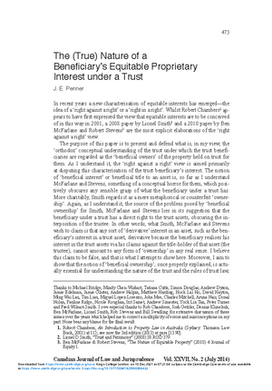 Tutorial 12 - Resulting Trusts - Tutorial 12 – Resulting Trusts ...