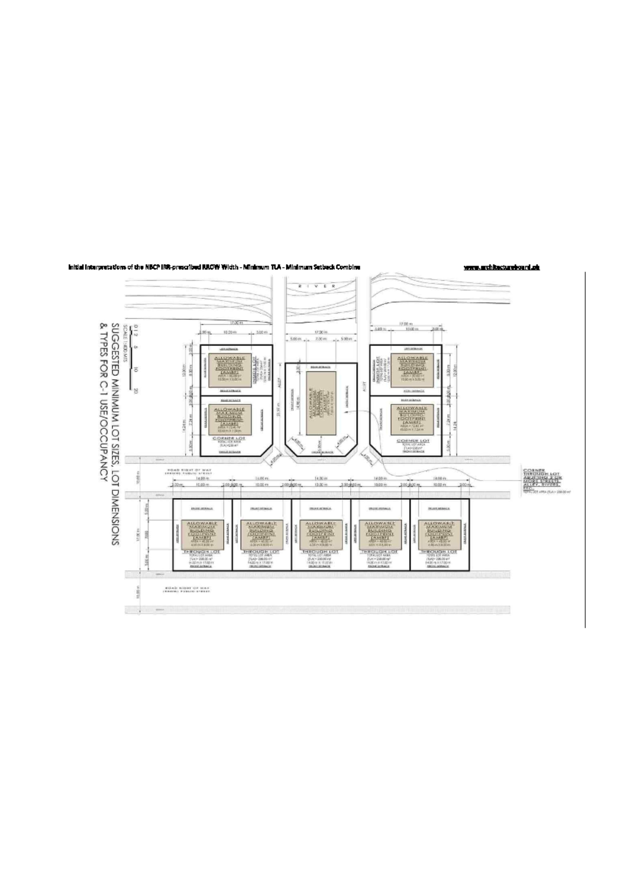PD 1096 Suggested Minimum Lot for Residential and Commercial Land Use ...