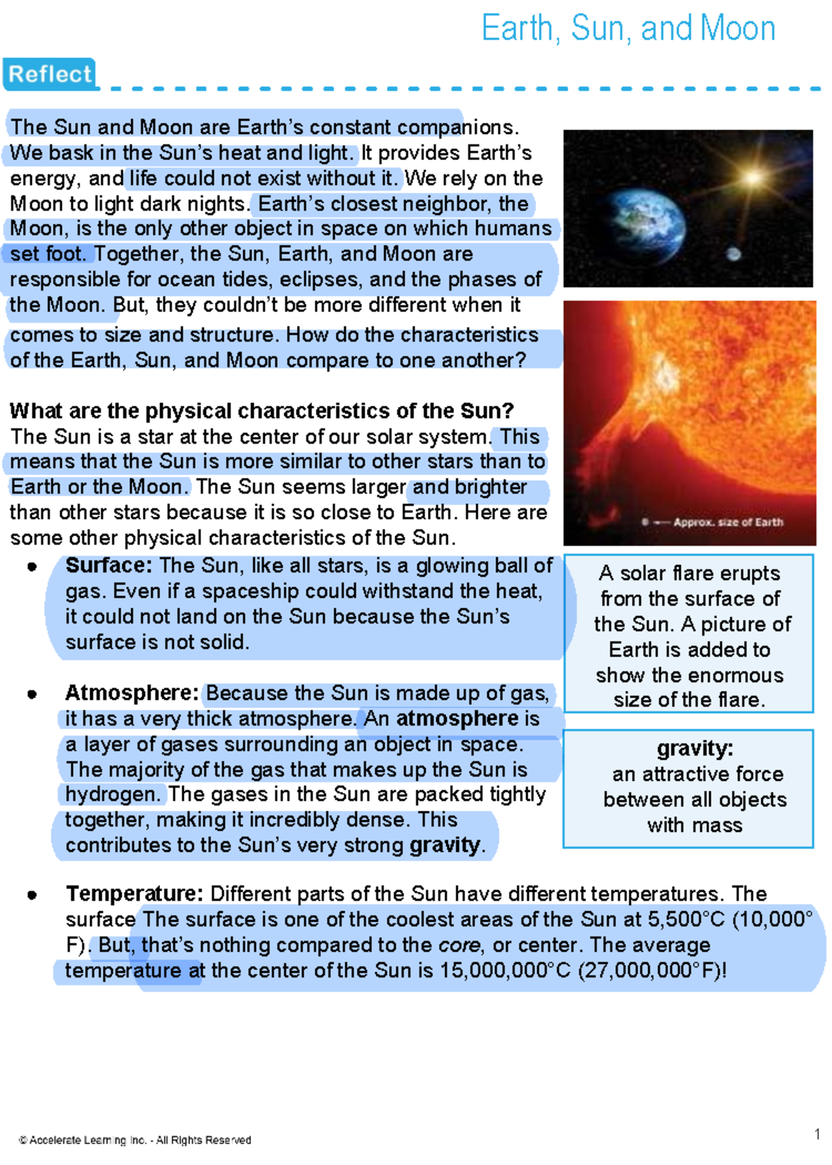 Kami Export - TX 5.8D Earth Sunand Moon Explain STEMscopedia - The Sun ...