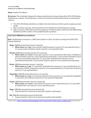 Module 06 Assignment - The Value of Food Labels 051022 - Human ...