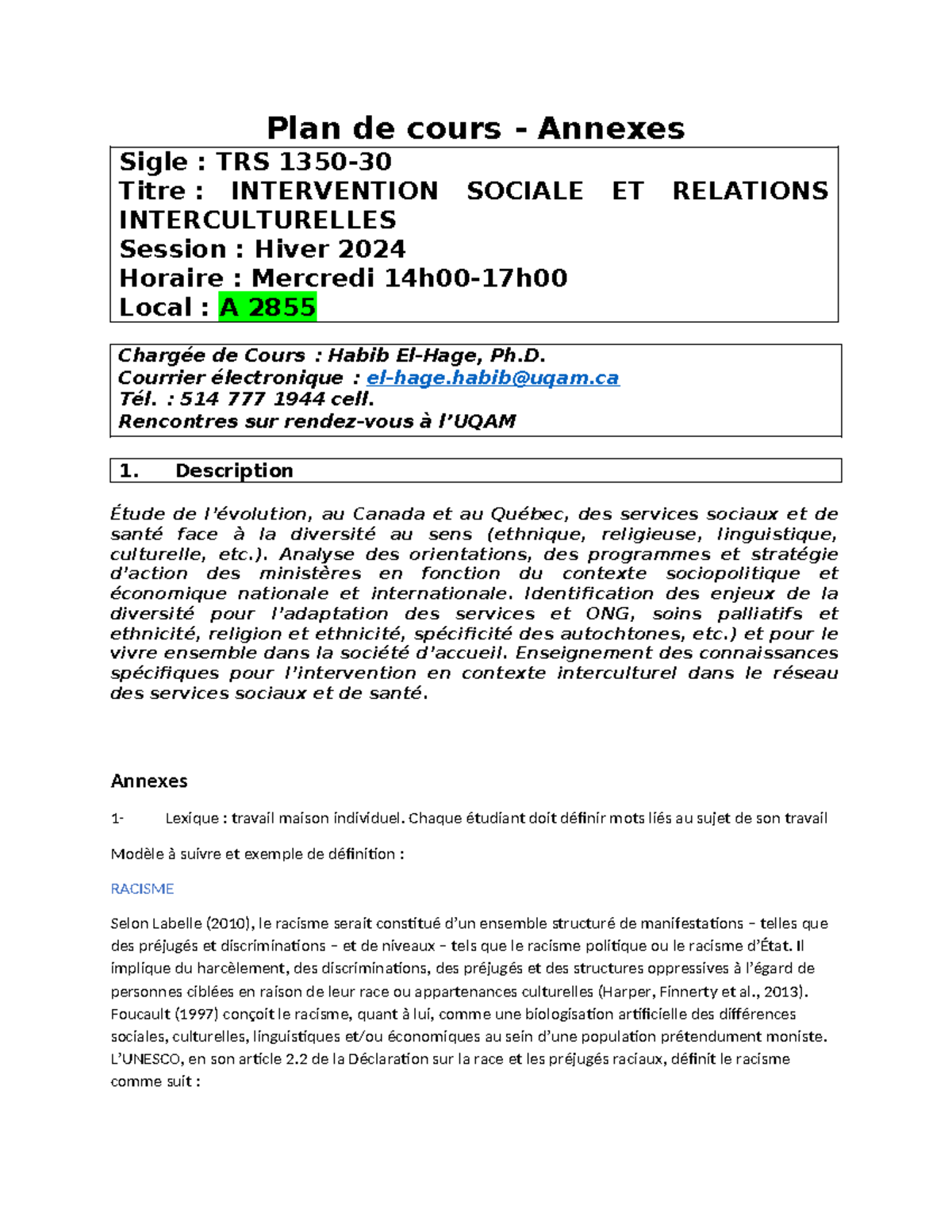Annexes-Exemples-Tables-des-matières- Devoirs-TRS-1350-30-H24-1 - Plan ...