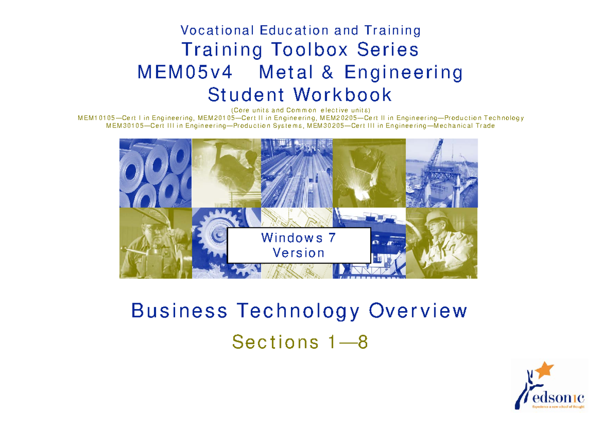 ENG - Student Workbook Business Tech (Windows 7) - Business Technology ...
