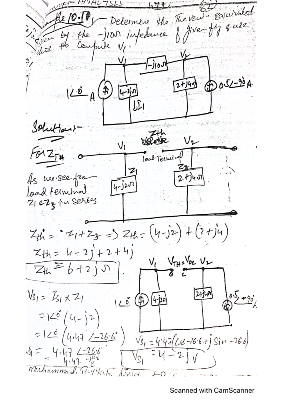 Thevenin Theorem & Practice Problem - HIVHL 7SLS GILL sample 10 ...