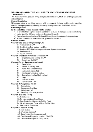 Quantitative assignment - 1. Solve the following model through simplex algorithm method (4 ...