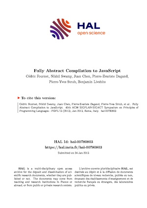 The Java Script Object Notation (JSON) - Internet Engineering Task ...