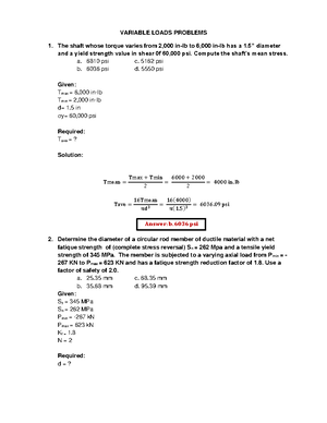 Engineering Economy Sample Problem 2 - Mechanical Engineering - Studocu