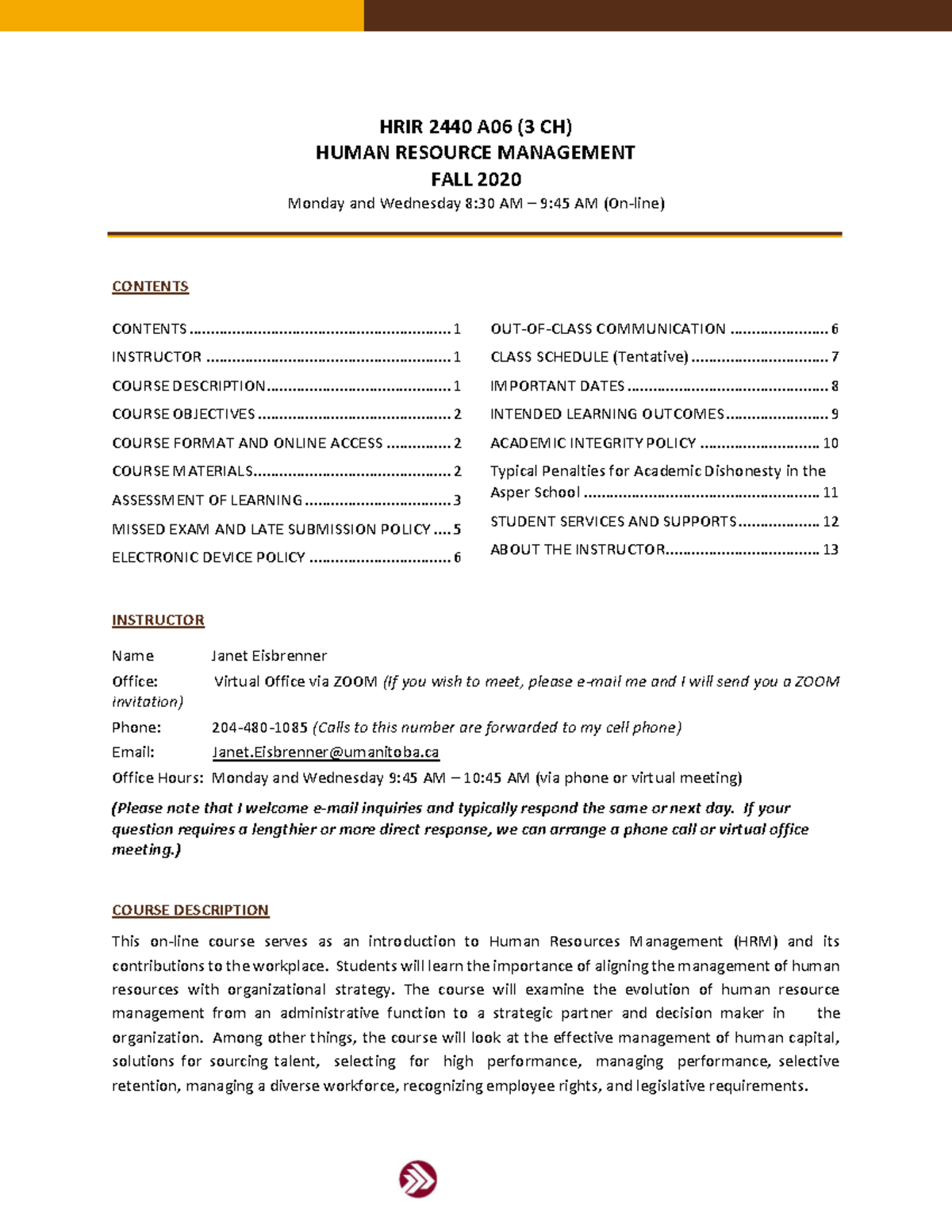 Hrir2440a06f20 Syllabus Warning Tt Undefined Function 32 Warning Tt Undefined Function