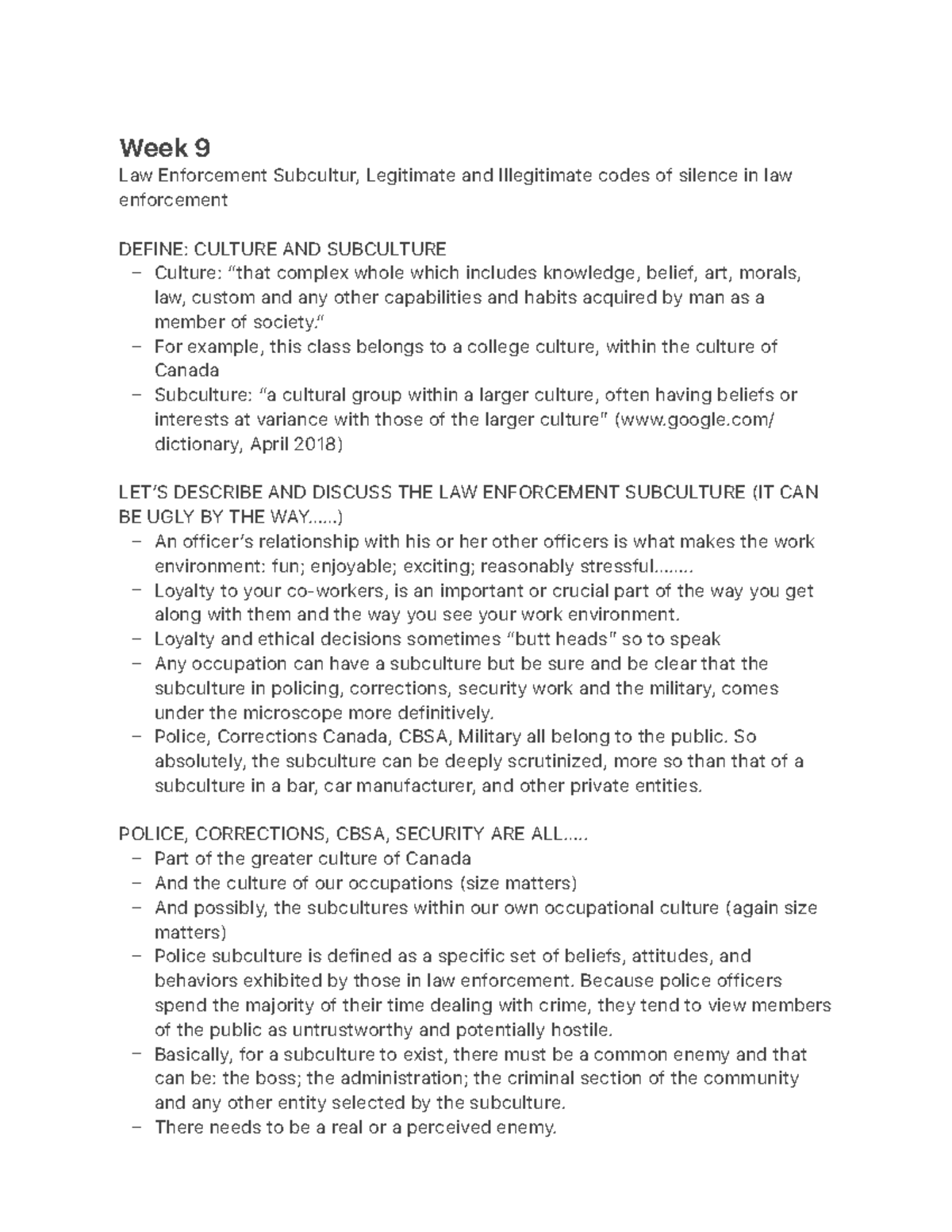 Week 9 Ethical Reasoning - – – – – – – – – – – – – – – Week 9 Law ...