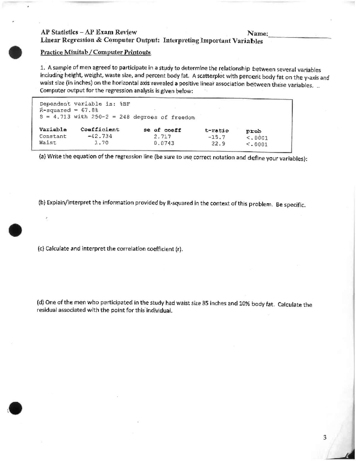 Section 12 - Homework for chapter 2 - STAT 200 - Studocu