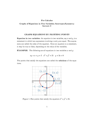 MAT-116, chapter 4 - these are notes of Fua sir - Chapter 4. The Graph ...