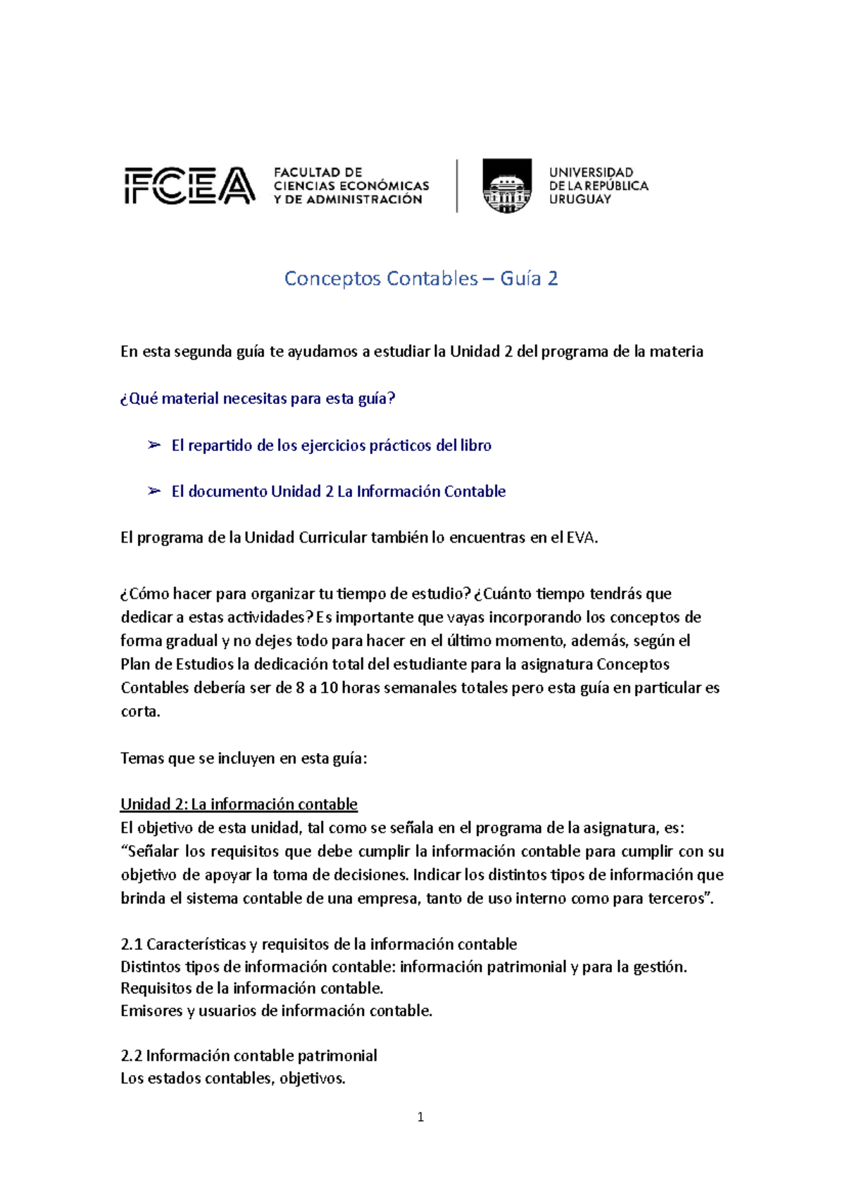 Conceptos Contables gu Ã­a 2 -2020 - Conceptos Contables – Guía 2 En esta segunda guía te ...