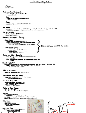 L4-5 U1 Outline - BIOC372 Immunology 2015- 1 Fundamentals of Immunology: Innate Immunity and B ...